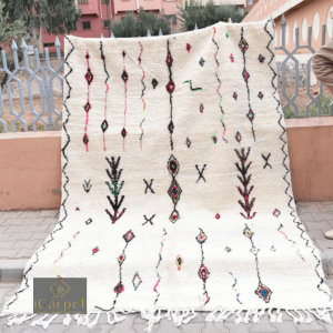 Traditional Handmade Moroccan Berber Taznakht rug - ICarpet